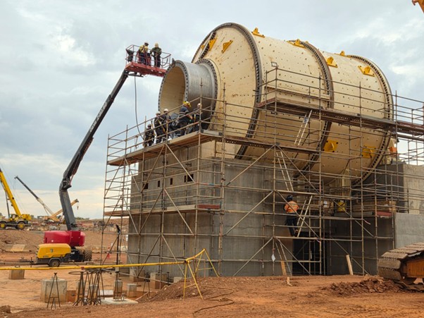 NCPI SUPPLIES Ø26’ X 28’, 9MW SAG MILL FOR THE BOMBORÉ GOLD EXPANSION ...